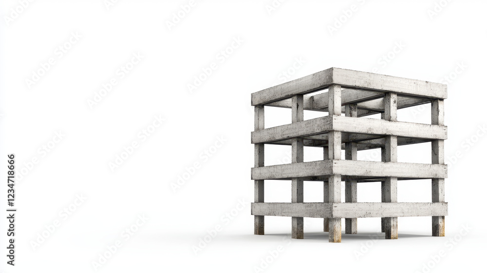 cement raft engineering design. Heavy duty concrete framework ...