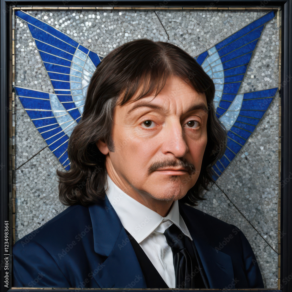 Prismatic Philosopher Rene Descartes: Byzantine Geometry Meets Stained ...
