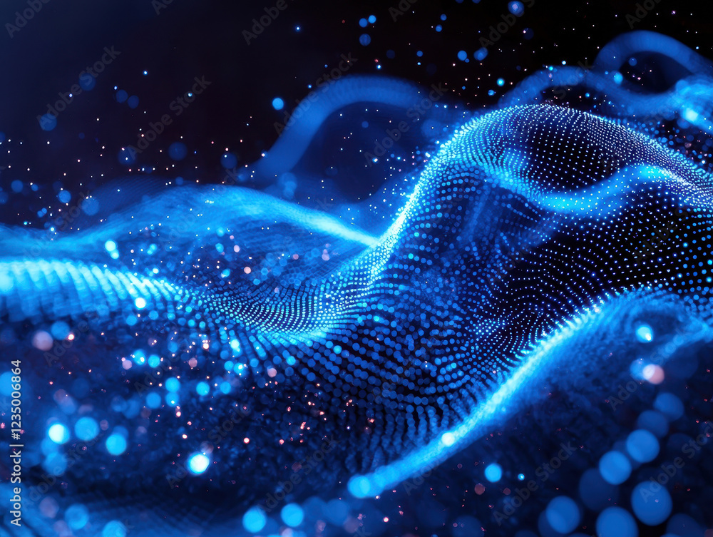 Quantum wave function reveals the glowing probability distribution of a ...