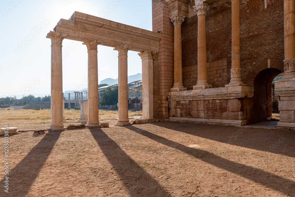 Sardis was the capital of the flourishing Lydian kingdom of the 7th ...