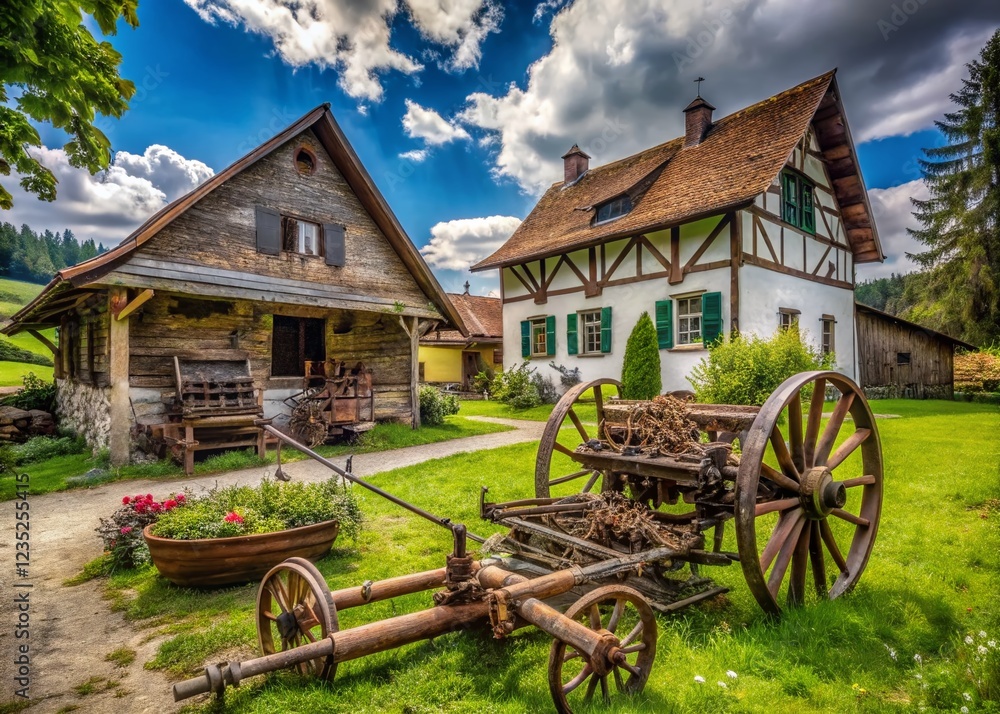 Authentic Rural Life: A Glimpse into Bavarian Farming Heritage at the ...
