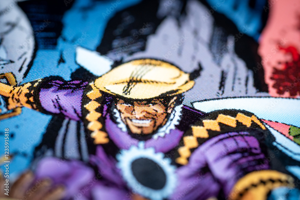 Kanto superhero from a comic book. Toronto, Canada - January 25, 2025 ...