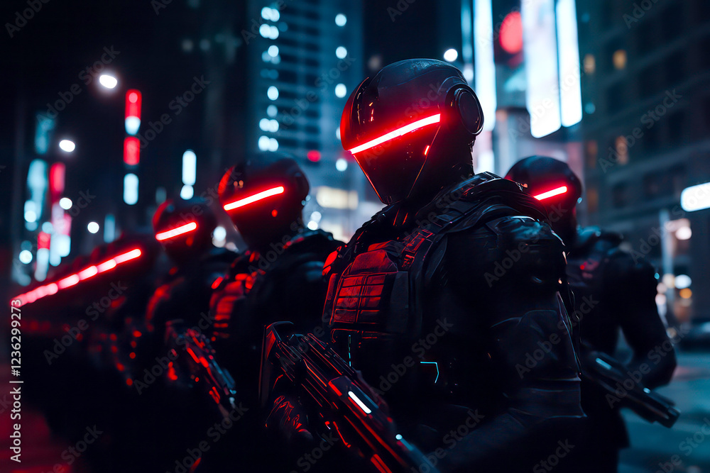 Ilustración de Stock Reimagine Rembrandt’s The Night Watch, with the ...