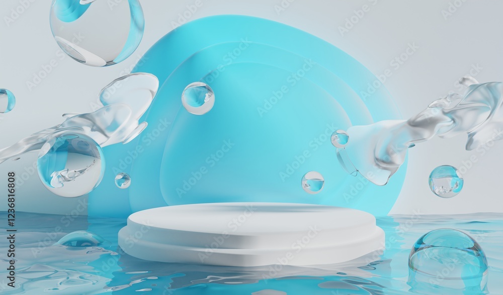 retro-future y2k 2000s frutiger aero aqua web 2.0 gloss with stage ...