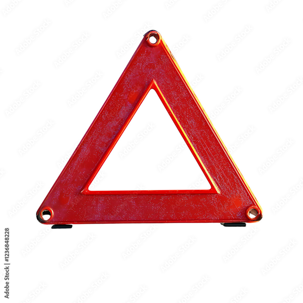 PNG Traffic Warning Sign Isolated Against a Transparent Background for ...
