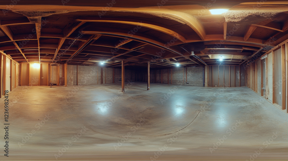 Ilustración de Stock 360 degree full panorama environment map of ...