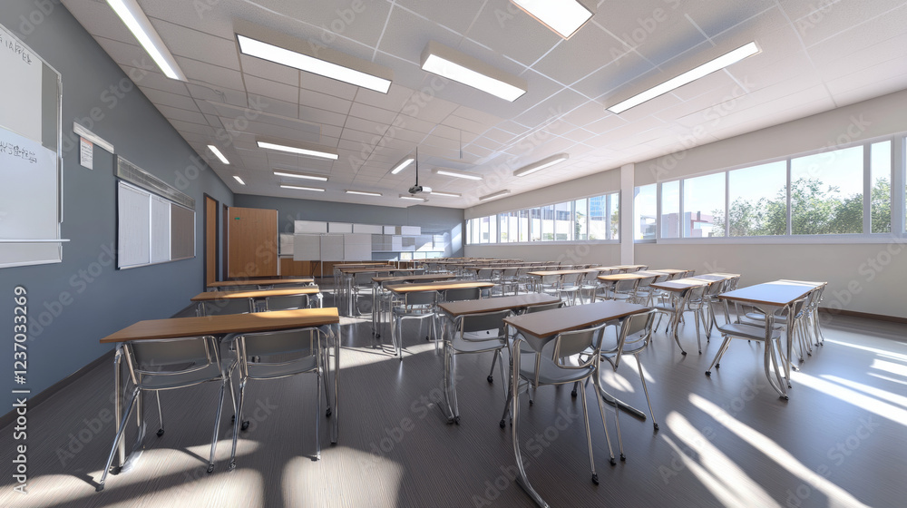 full 360 degree panorama environment map of empty abstract white ...