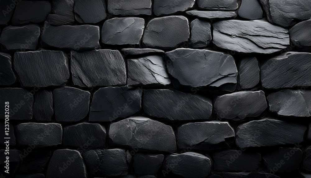 summary black stone wall history inside the form of a hard embossed ...