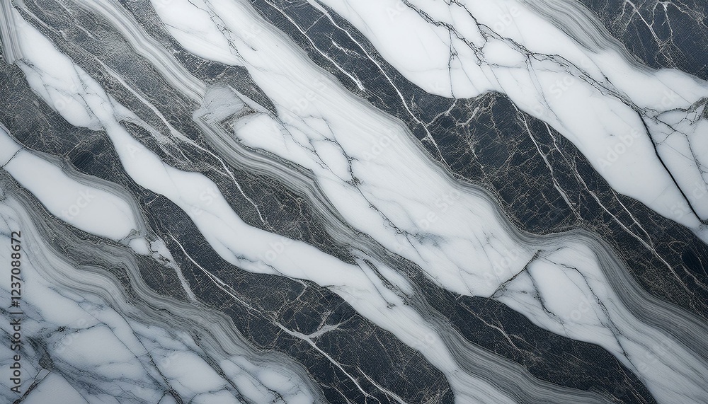 easy flat marble rock surface patterned with white and streaks of gray ...