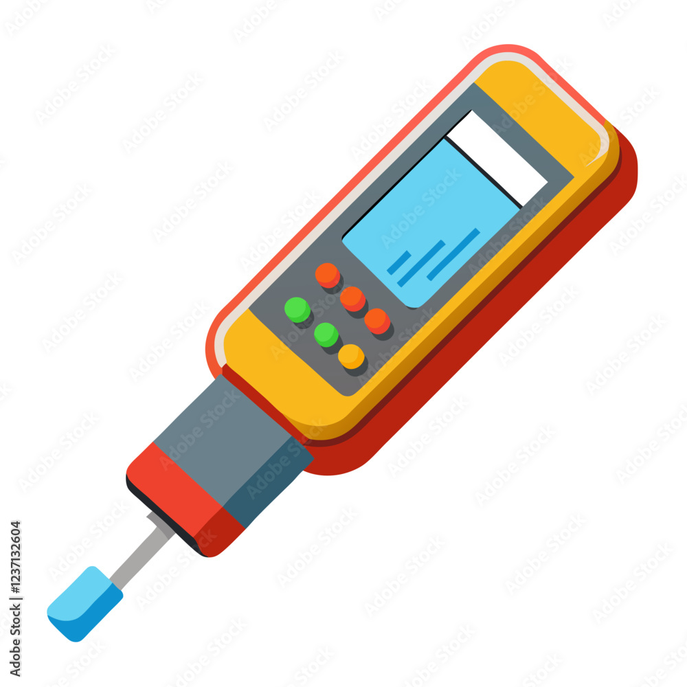 Vektor pH Meter Laboratory Research Vector | Clipart, Line Art ...