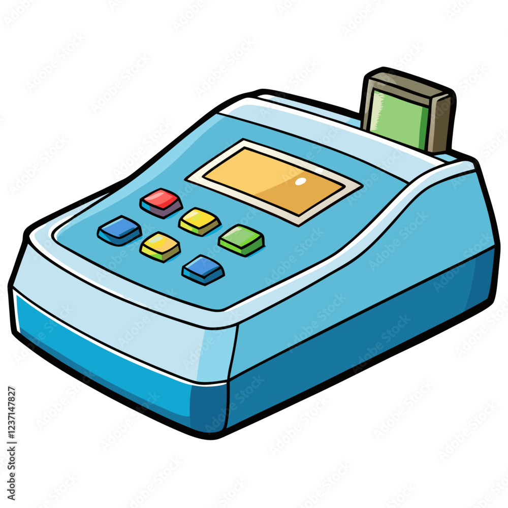 Spectrophotometer Laboratory Research Vector Illustration | Clipart ...