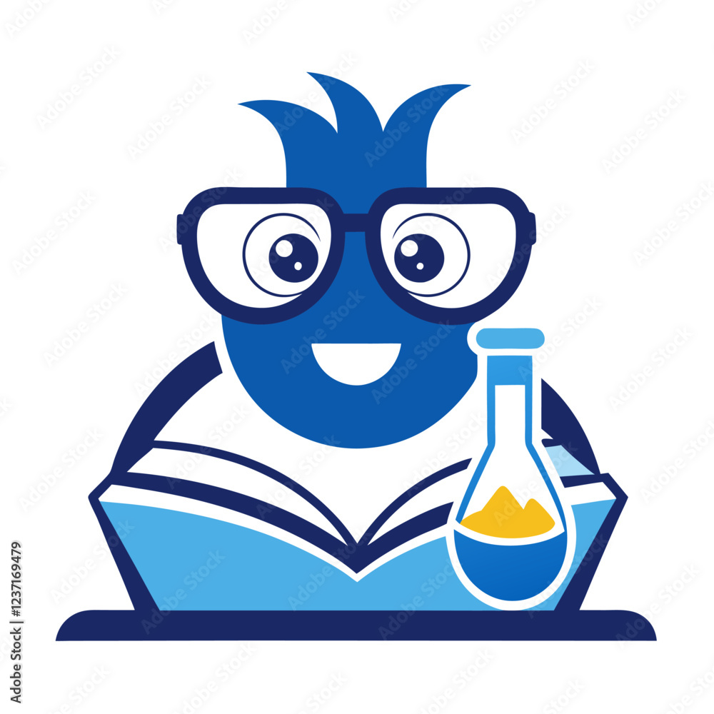 Volumetric Flask Laboratory Research Vector | Clipart, Line Art ...