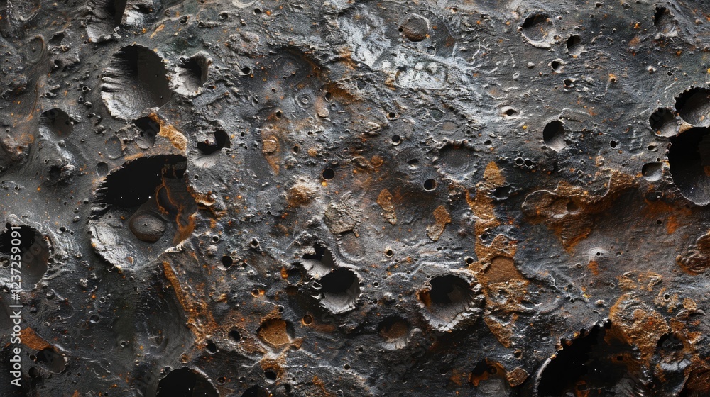 Exploring the Intricate Textures of Meteorite Surfaces Through Close-Up ...