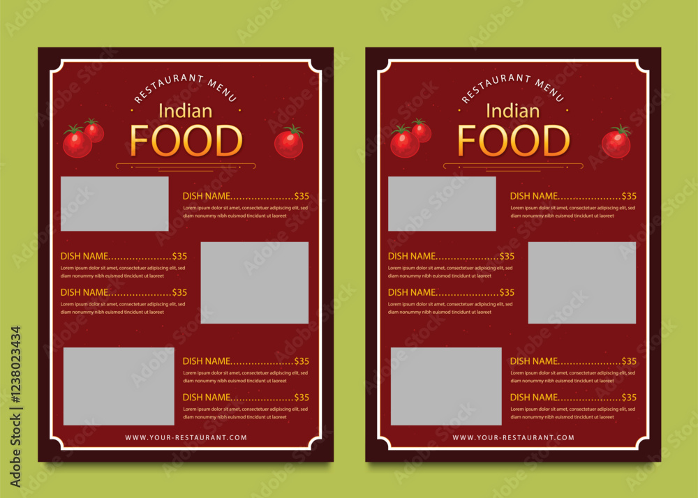 Fast food restaurant menu template. menu ca Lunch dishes and drinks ...