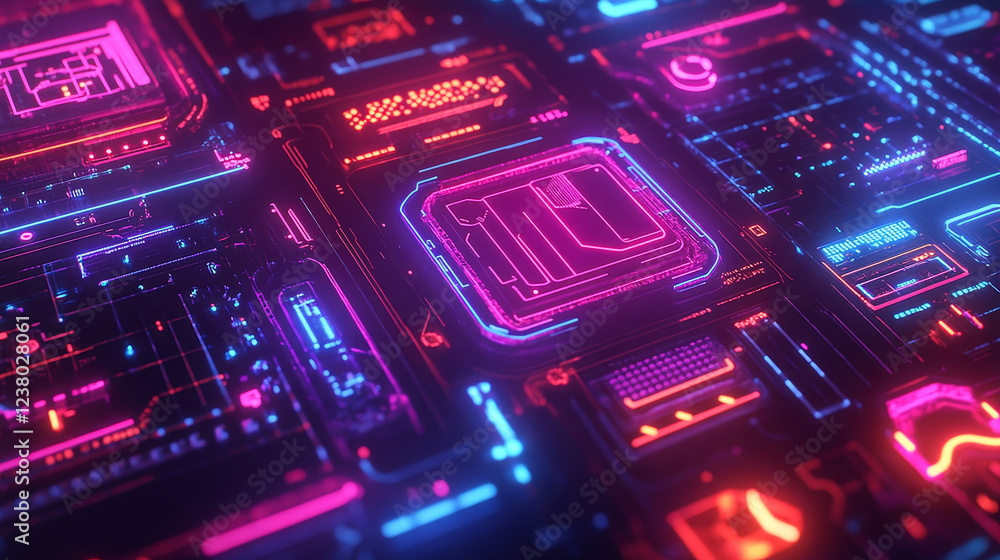 HUD futuristic display and screen, info boxes, ui interface. Vector ...