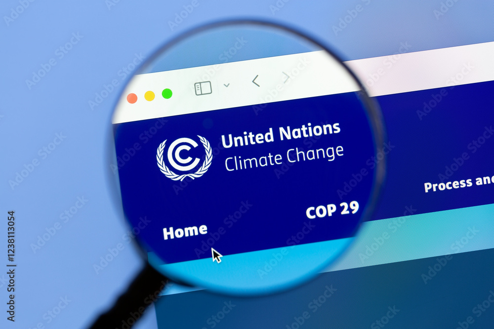 Ostersund, Sweden - Feb 3, 2025. UNFCCC website. The United Nations ...