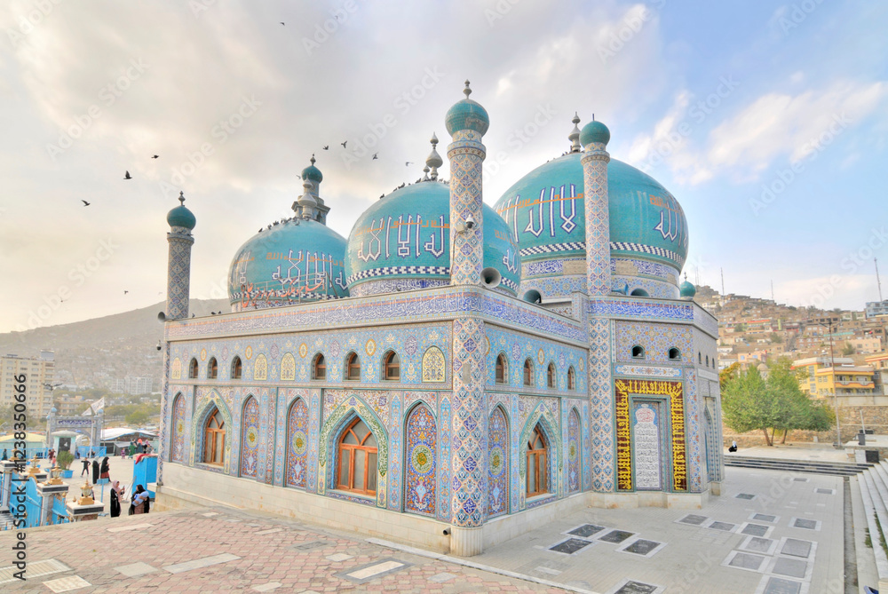 Sakhi Shah-e Mardan Shrine or Ziyarat-e Sakhi shrine and mosque located ...