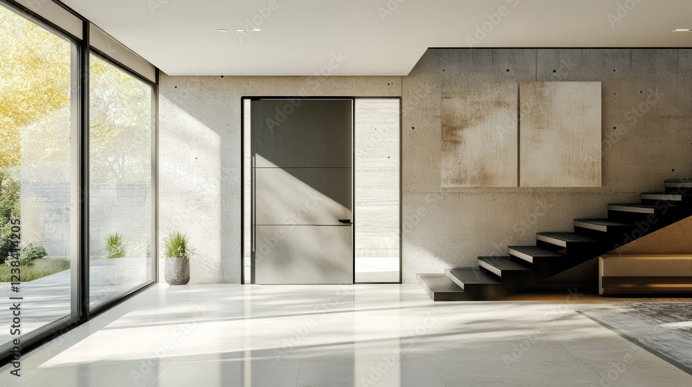 Pivot Doors Description: Pivot doors rotate on a central axis, often ...