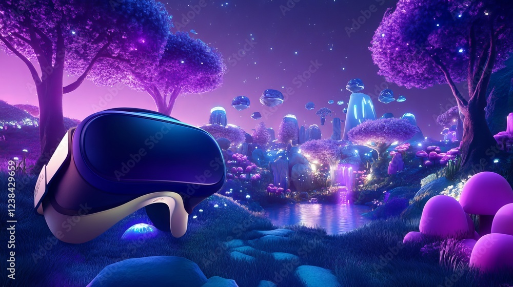 Experience the immersive world of virtual reality with a headset that ...