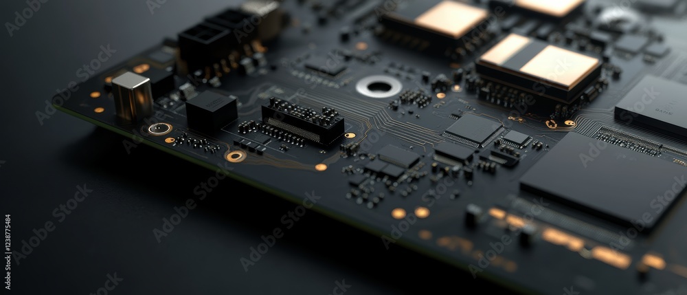 High fidelity graphic design studio showcasing gigapixel display card ...