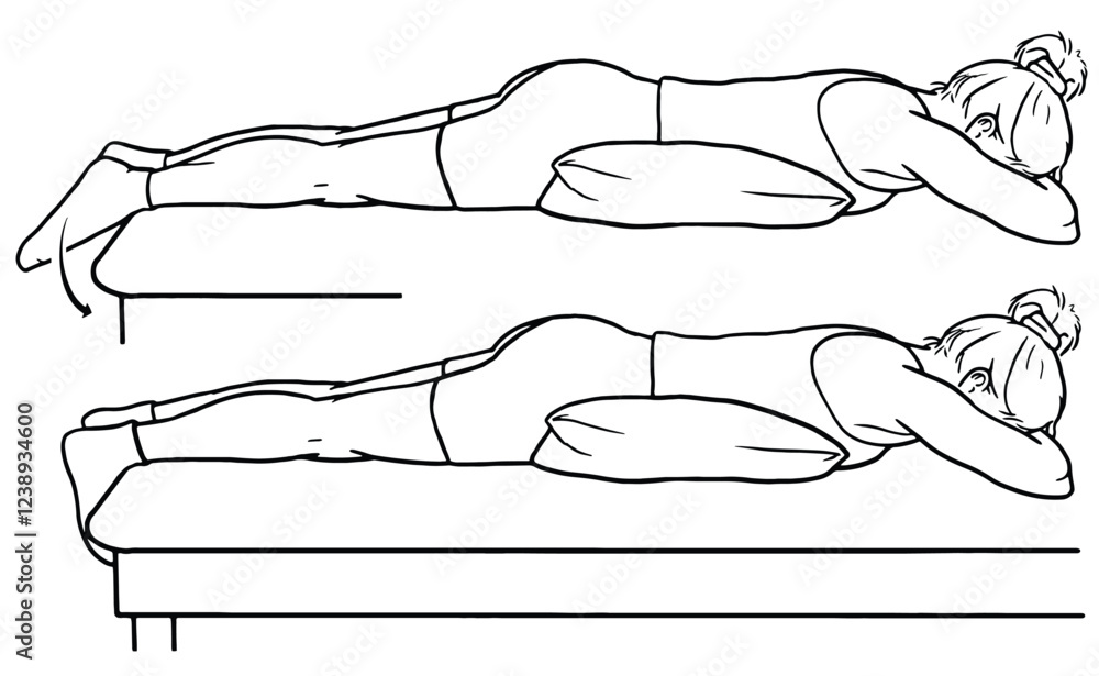 Prone Positioning for Pelvic and Lower Back Support: Effective Postural ...
