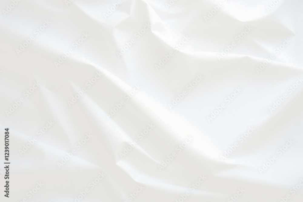 Elegant white folds fabric texture png overlay effect, transparent ...