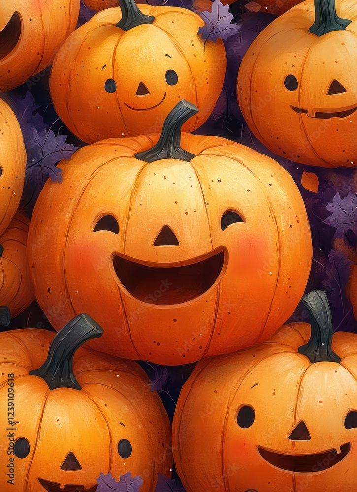 Find the Matching Smiling Pumpkins Fun Activity for Kids Cut and Glue ...