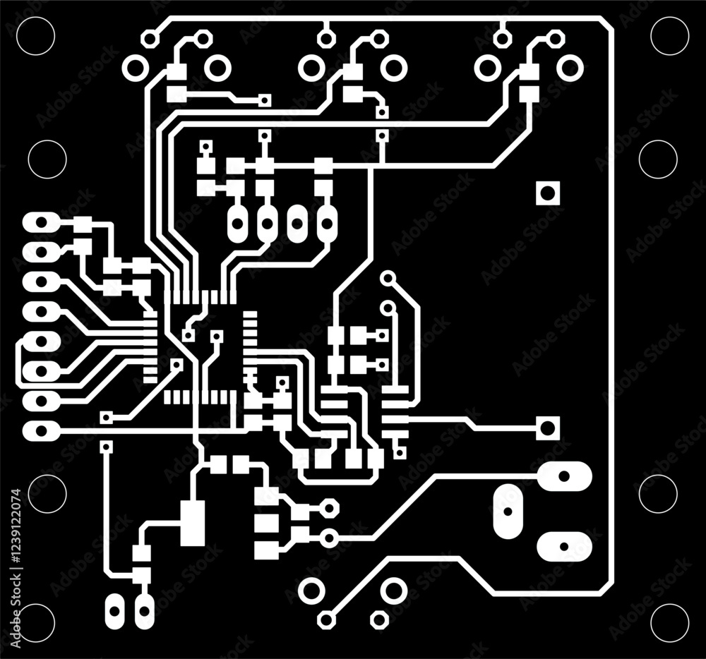 Tracing conductors of printed circuit board of electronic device ...