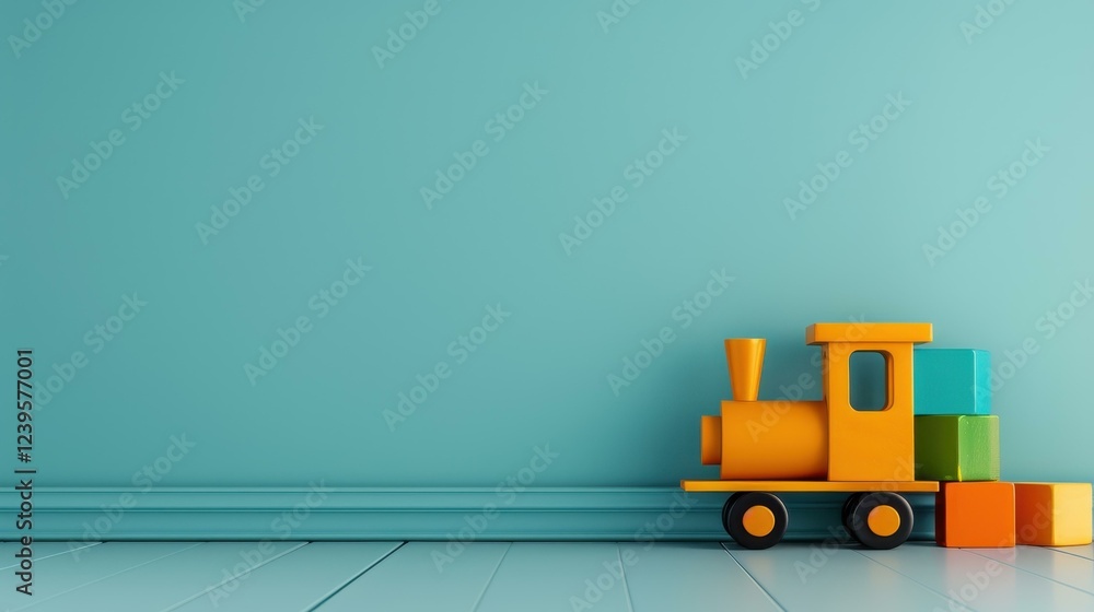 Explore a vibrant world of imagination with our wooden toy train and ...