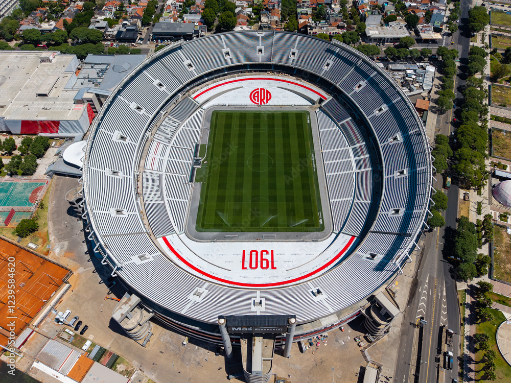 Buenos Aires, Argentina, January 06, 2025; "River Plate" football team ...