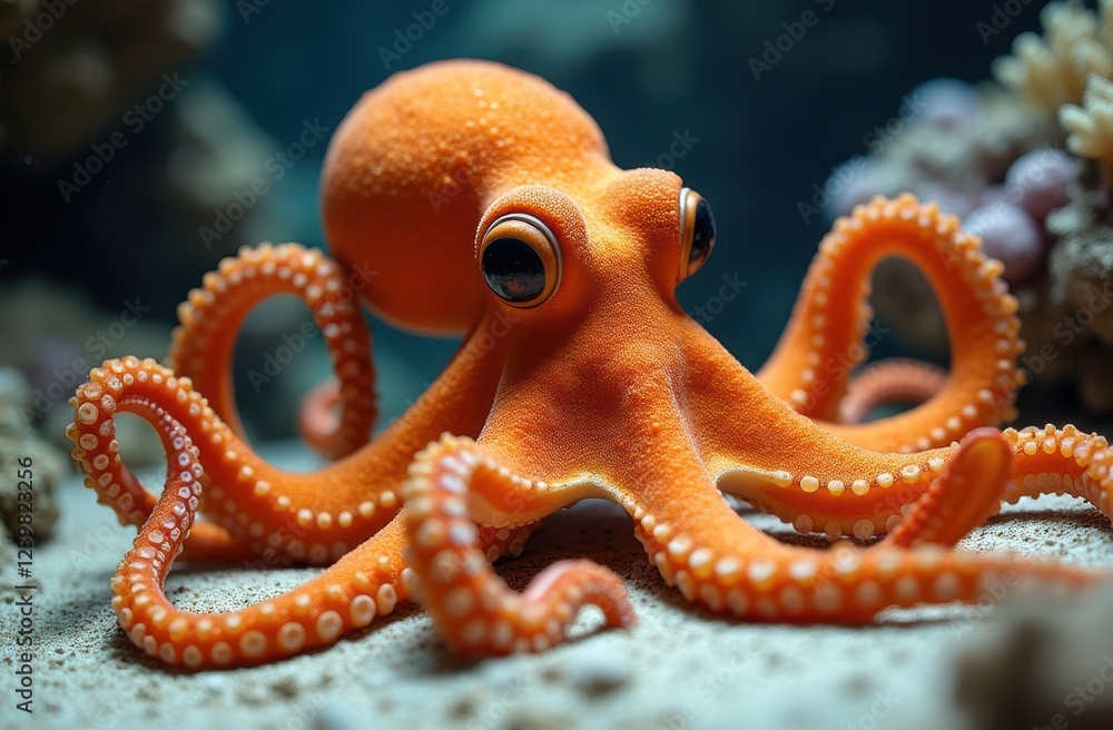The Common Octopus (Octopus vulgaris) is a fascinating marine mollusk ...