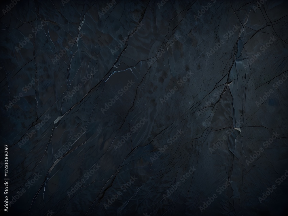 Dark Blue Slate Rock Texture Realistic, Cracked, and Rugged Surface for ...