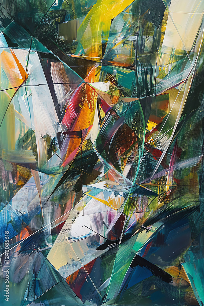 Explore the synergy of traditional oil painting techniques with a birds ...