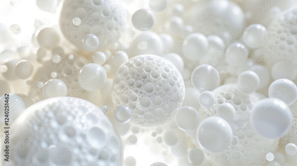 Small drops are separated from the liquid sphere and connected together ...