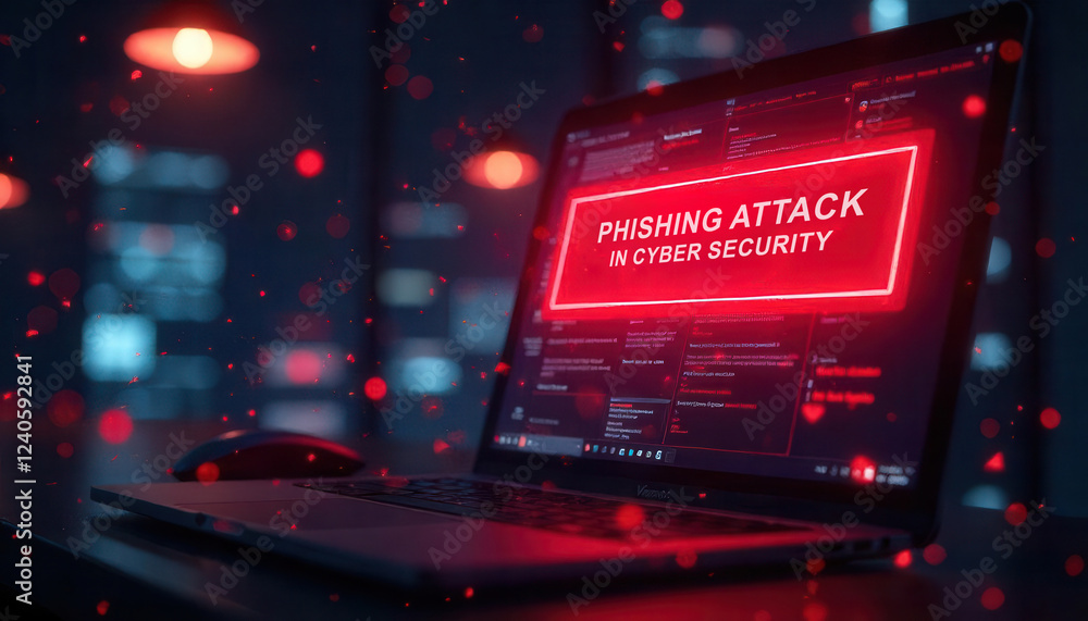 Phishing attack in cyber security awareness digital workspace ...