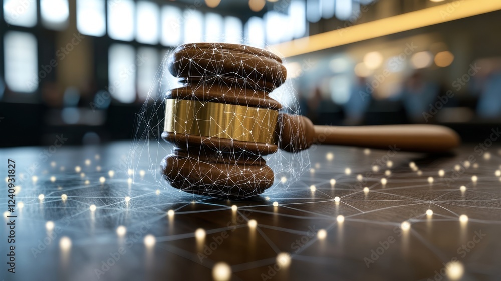 Visualizing the Legal System A Network of Interconnected Digital Nodes ...