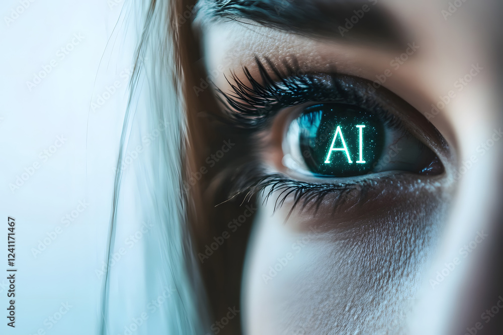 Human eye with cyber retinal recognition for neuro link connection ...