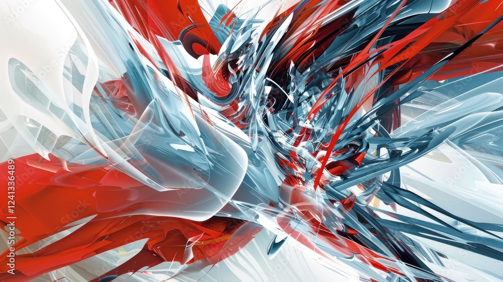 Abstract vivid colorful wave flowing express energetic texture ...