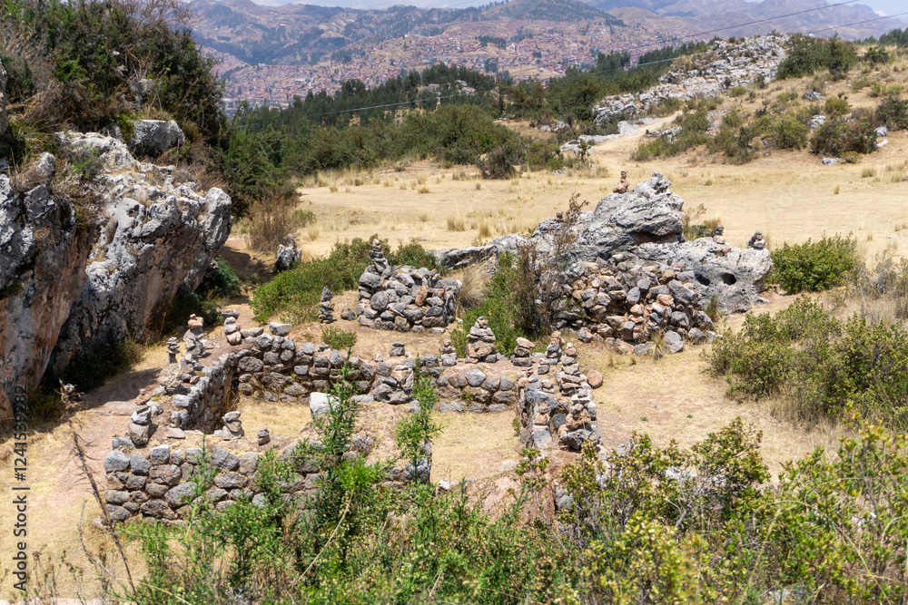 Archaeological Ruins and Chinkana Tunnels in Zona X Cusco Peru with ...