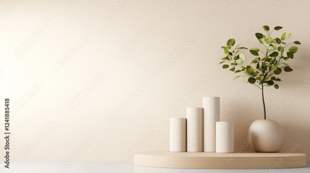 Simple 3D bar chart rendering with solid color background and ...