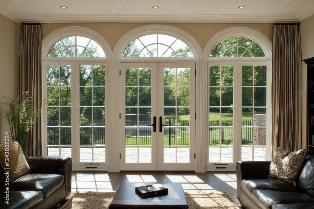 Installing casement windows with a focus on the crank mechanism and ...