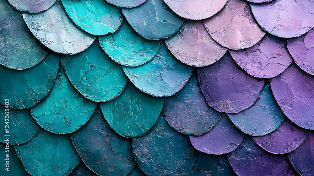 un fondo de escamas o piel de sirena en colores llamativos y metalicos ...