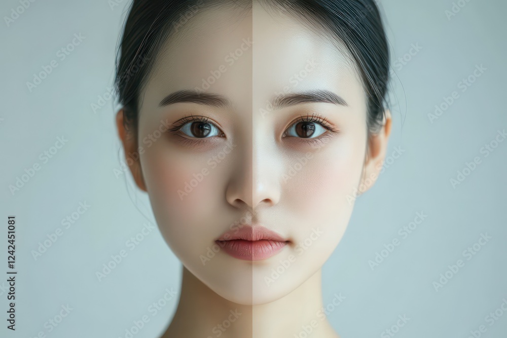 Real photography style, real skin texture, aChinese 25-year-old woman ...