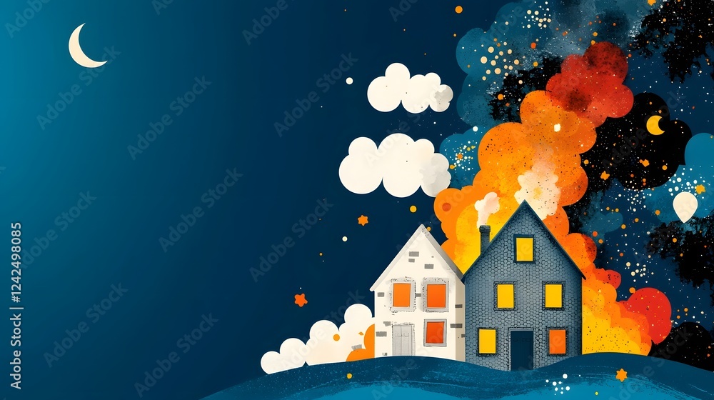 Detailed Household Fire Safety Infographic Providing Essential Fire ...