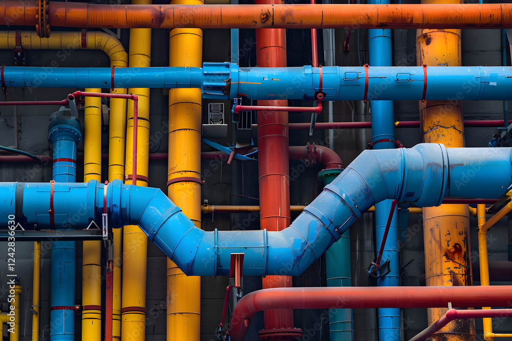 City Water Supply Design Layout and Pipe Network System Map Based on ...