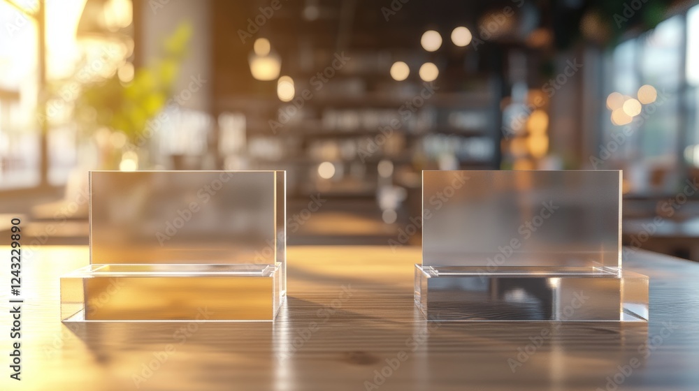 Clear plastic and acrylic table talkers promotional upright menu table ...