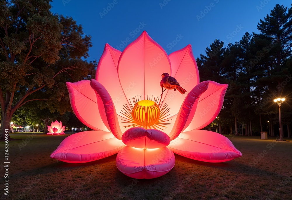 3D Inflatable Flower Art: Magnolia Design, "Flowers and Everything ...