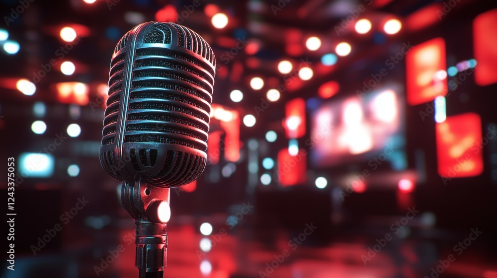 Compact condenser mic excels in esports tournaments under soft lighting ...