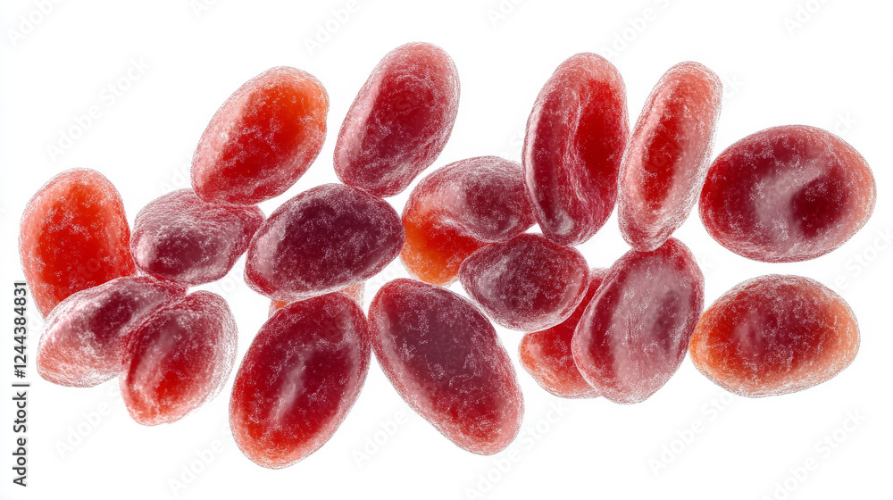 Red blood cells infographics, 3d vector hemoglobin, human body anatomy ...