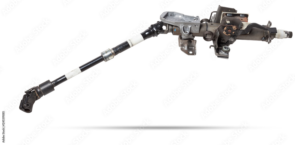 Car steering column - a car control system with the function of ...